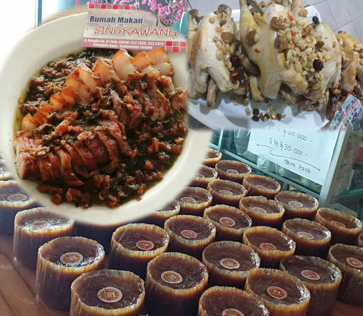 KULINER IMLEK-Nikmatnya Mi Suah Goreng, Babi Hong dan Sup Ayam ...