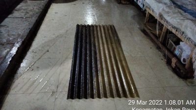 Atap Pasar Besar Ambruk, Pasar Kahayan Bocor - Tabengan Online