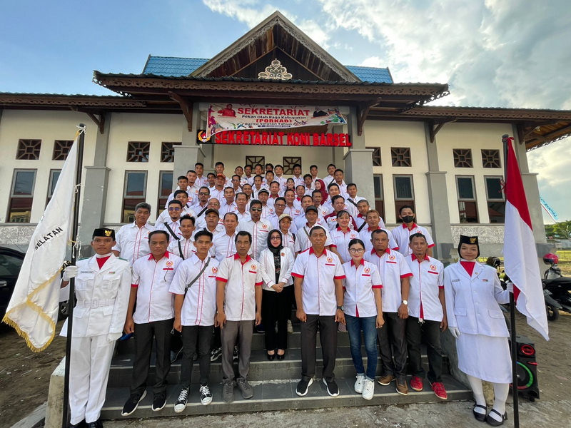 Pengurus KONI 6 Kecamatan Di Barsel Resmi Dilantik - Tabengan Online