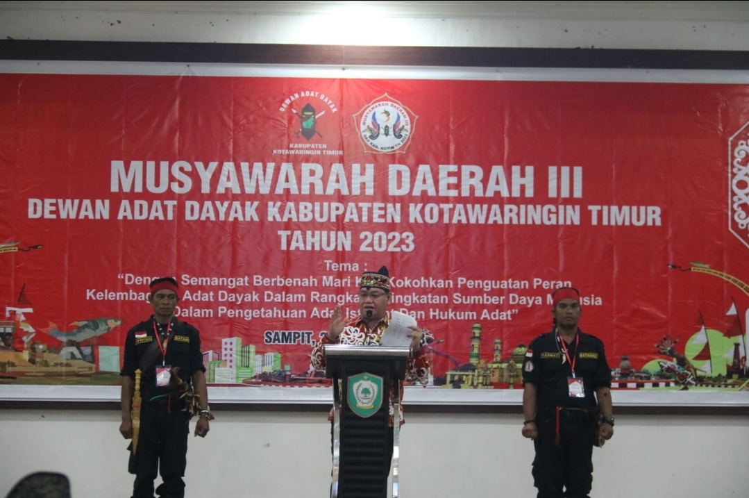 Halikinnor Terpilih Jabat Ketua DAD Kotim – Tabengan Online Halikinnor Terpilih Jabat Ketua DAD Kotim – Tabengan Online