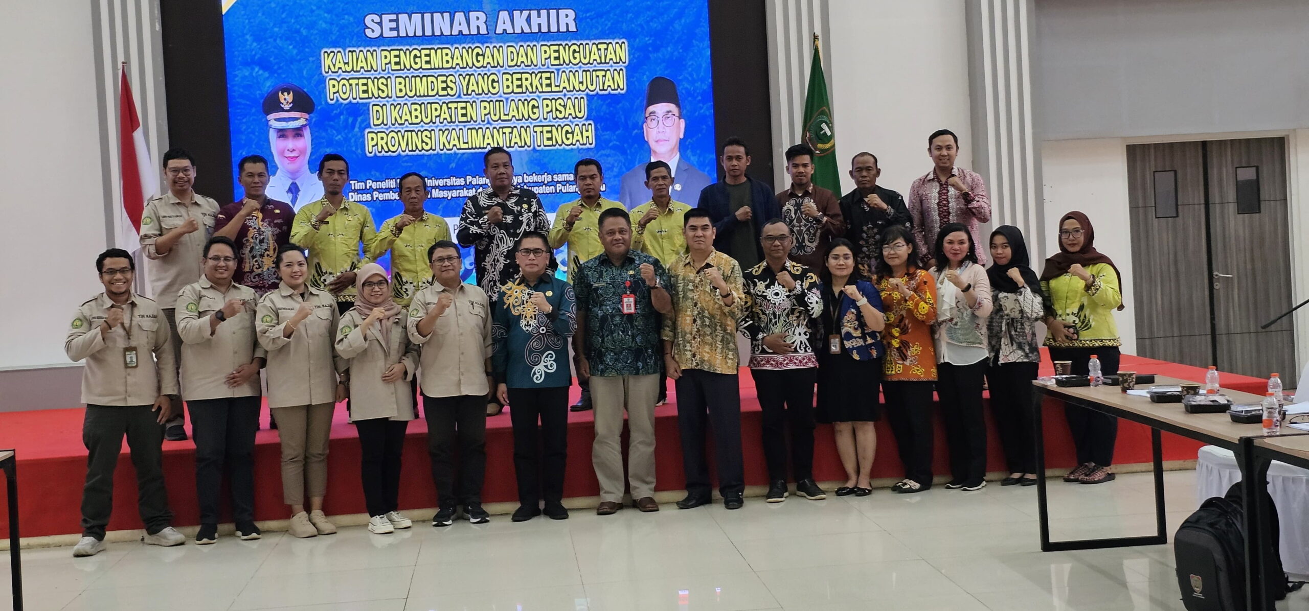Tim Peneliti LPPM UPR Dan DPMD Pulpis Seminar Akhir Kajian Pengembangan BUMDes Berkelanjutan ...